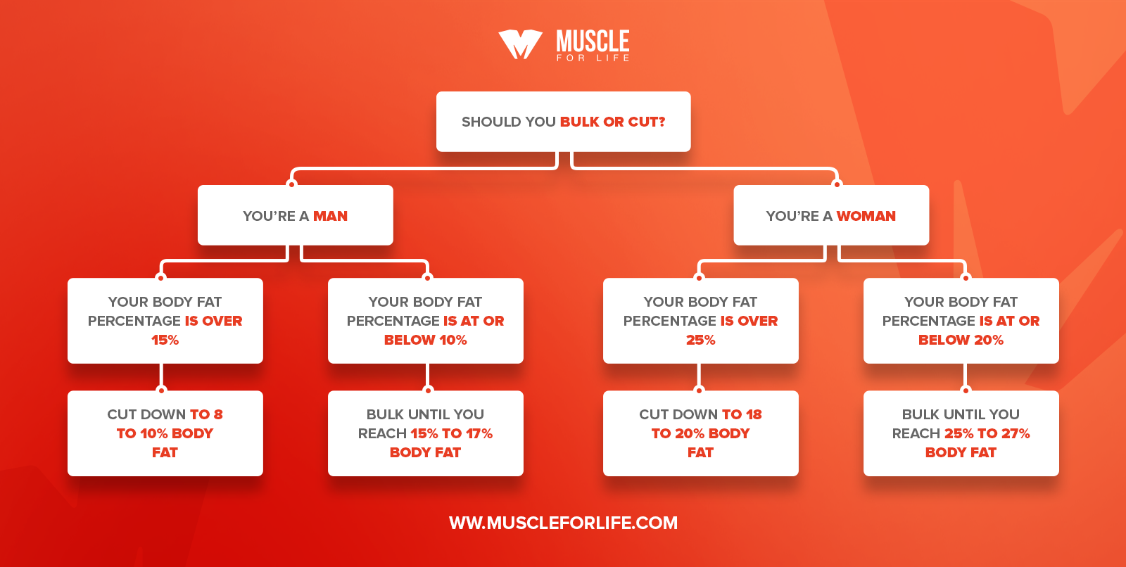 The Easiest Way to Know If You Should Cut or Bulk - Legion Athletics