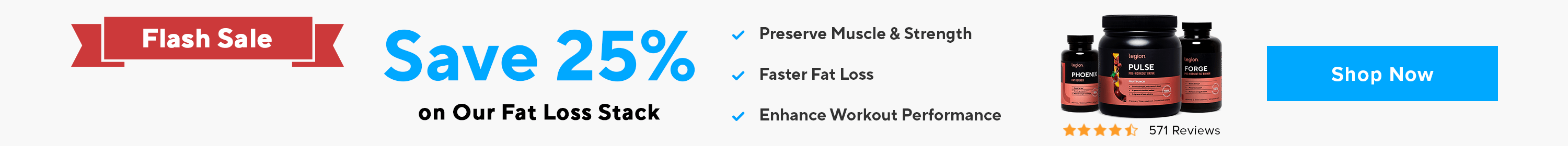 Rapid Recovery Stack - Supplement Stack for Strength | Legion