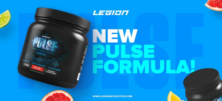 New Pulse Formula: The Best Preworkout Just Got Better! - Legion Athletics