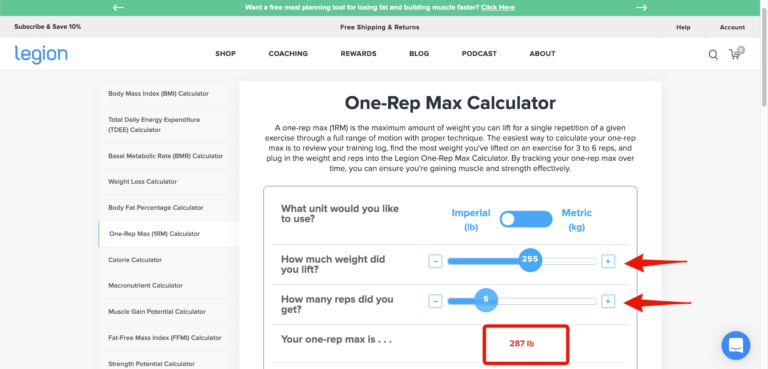 What Is a One-Rep Max and How Do You Find Yours?