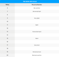 This Is the Best Guide to the RPE Scale on the Internet | Legion