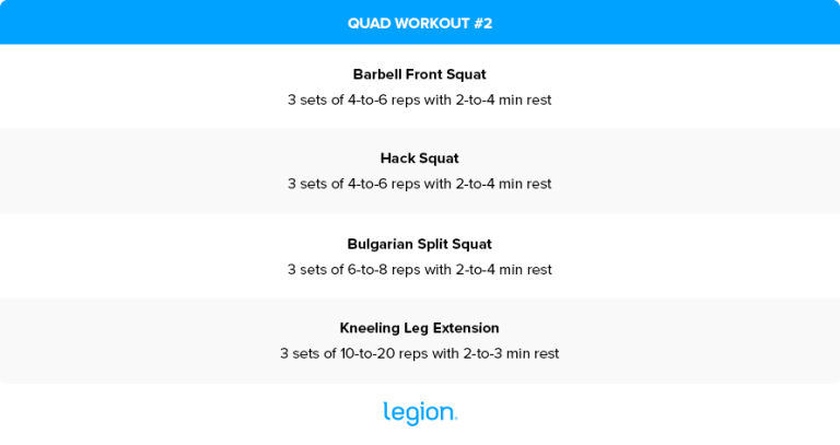 Quad-Focused Workouts: The 13 Best Quad Exercises | Legion