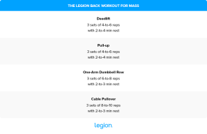 The Best Back Workout Routine for Mass and Hypertrophy | Legion