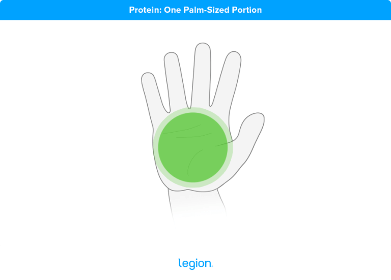 Hand Portion Size Guide: How to Measure Food with Your Hand | Legion